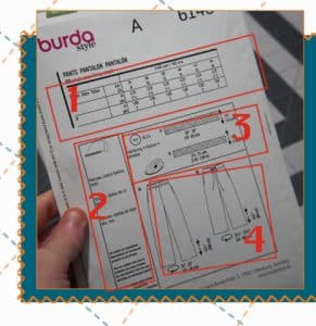 How to Read a Burda Sewing Pattern - Fabricated Closet