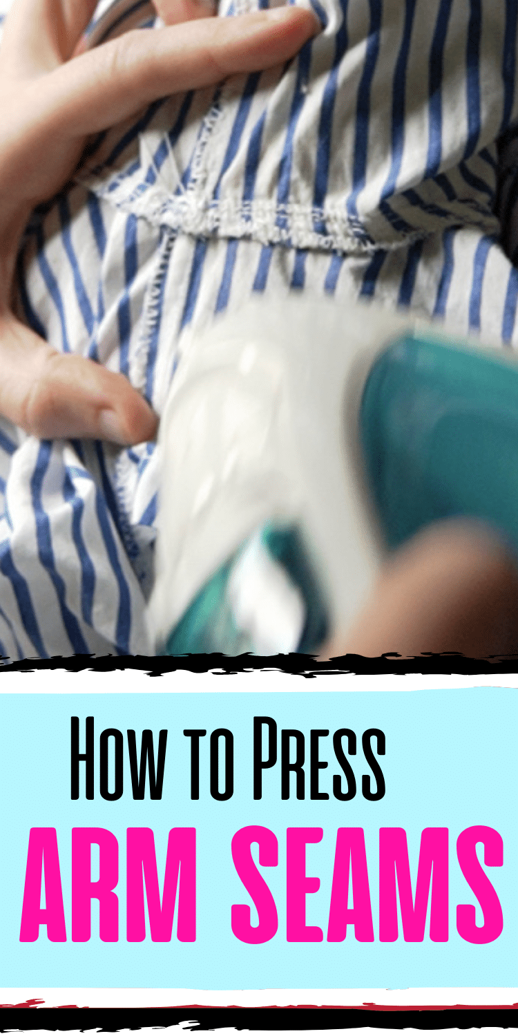 How to Press Armhole Seams (Beginner Sewing Skills) - Fabricated Closet