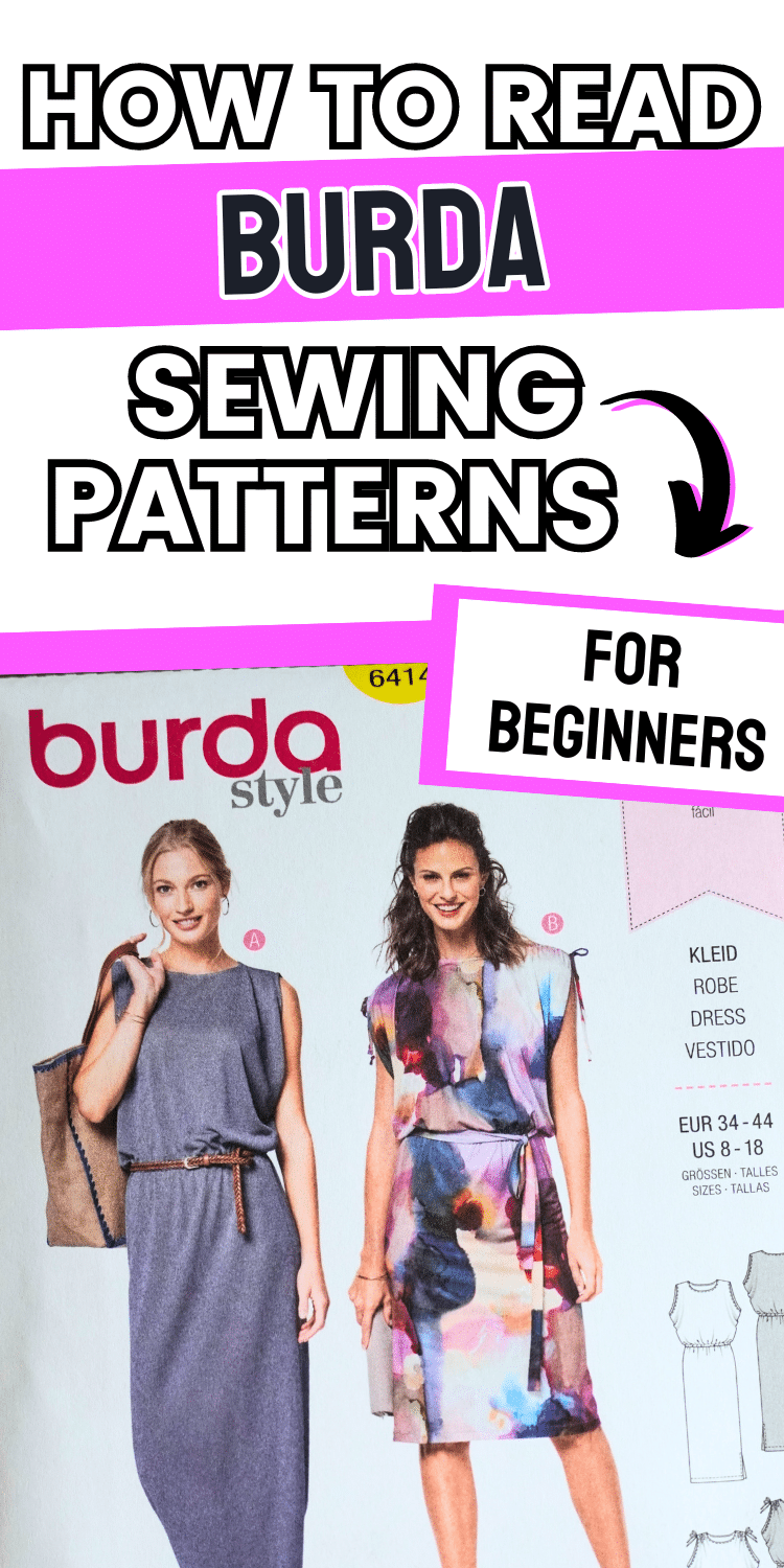 How to Read a Burda Sewing Pattern - Fabricated Closet