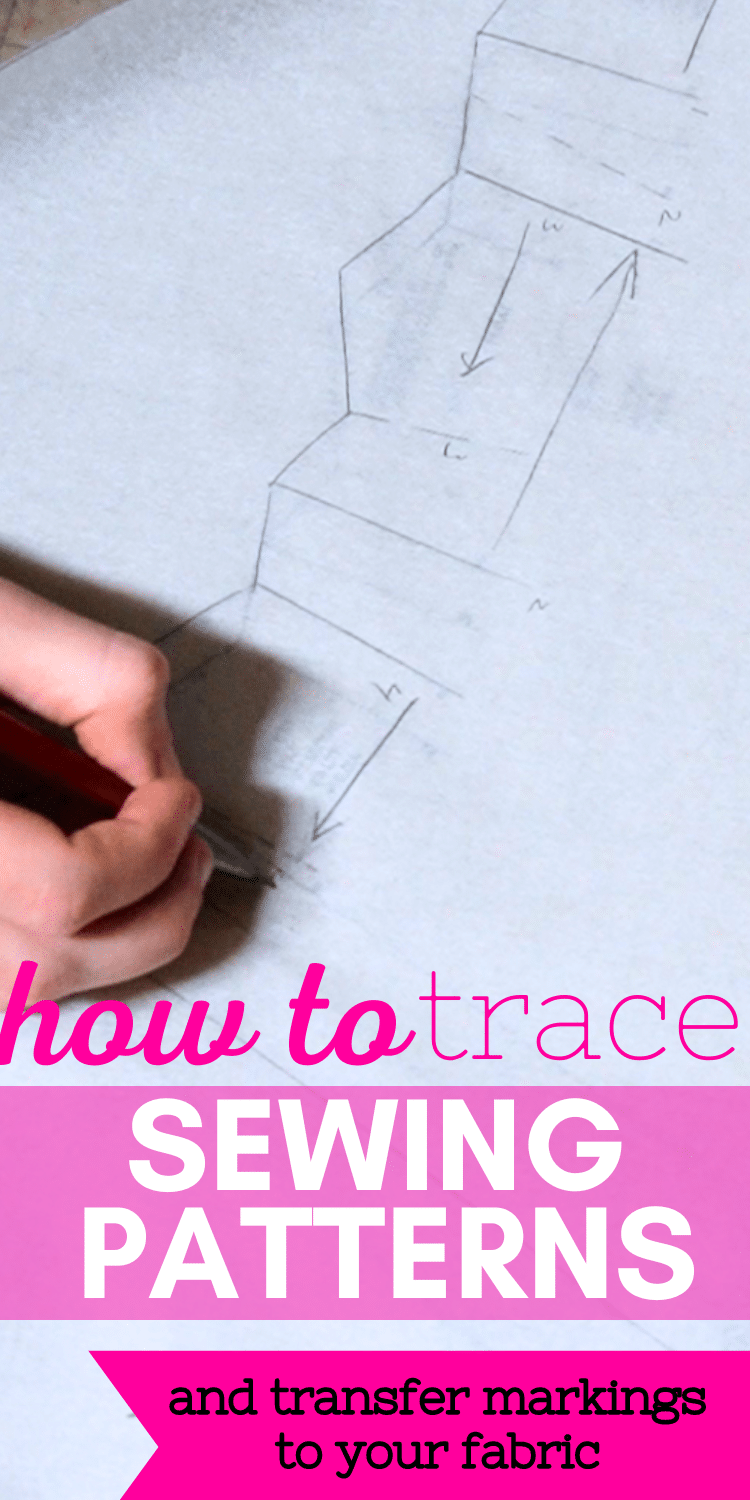 How to Transfer Sewing Pattern Pieces onto Fabric - Fabricated Closet