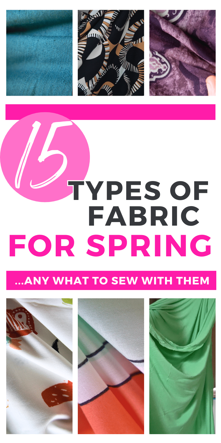 15 Types of Fabric to Use for Spring Clothing - Fabricated Closet