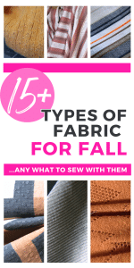 17 Types of Fabric to Use for Fall Clothing - Fabricated Closet