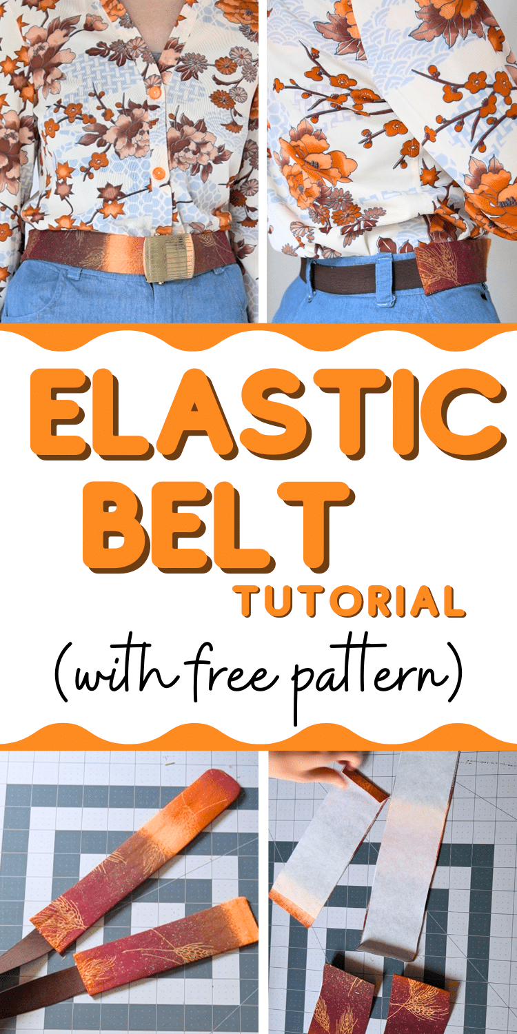 Tutorial: How to Make an Adjustable Elastic-Back Belt - Fabricated Closet