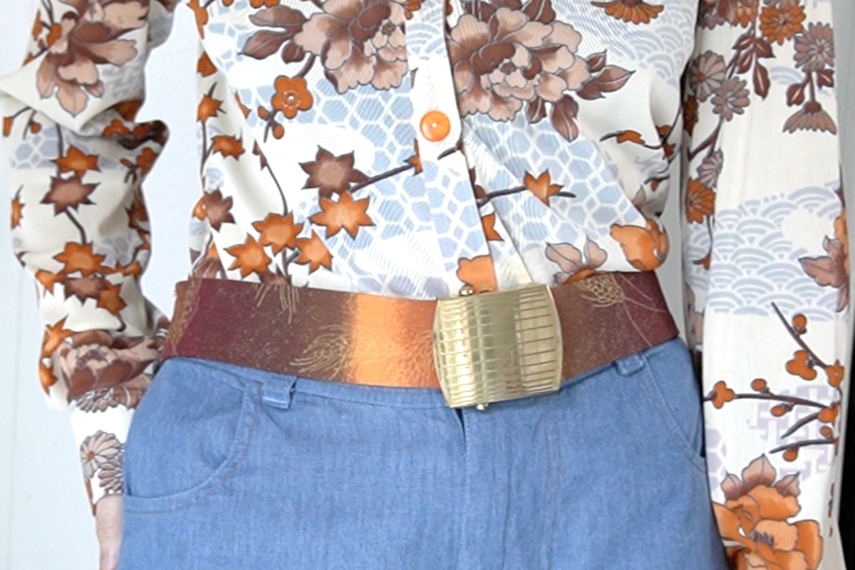 Tutorial: How to Make an Adjustable Elastic-Back Belt - Fabricated Closet