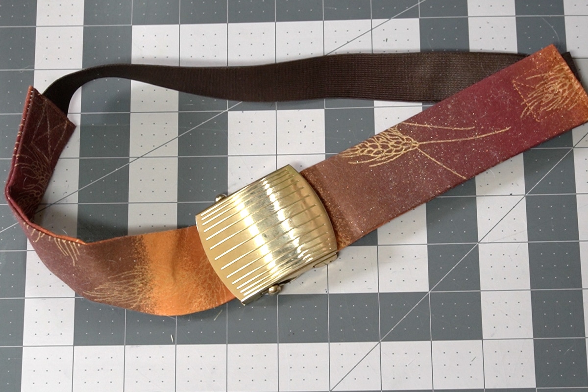 Tutorial: How to Make an Adjustable Elastic-Back Belt - Fabricated Closet