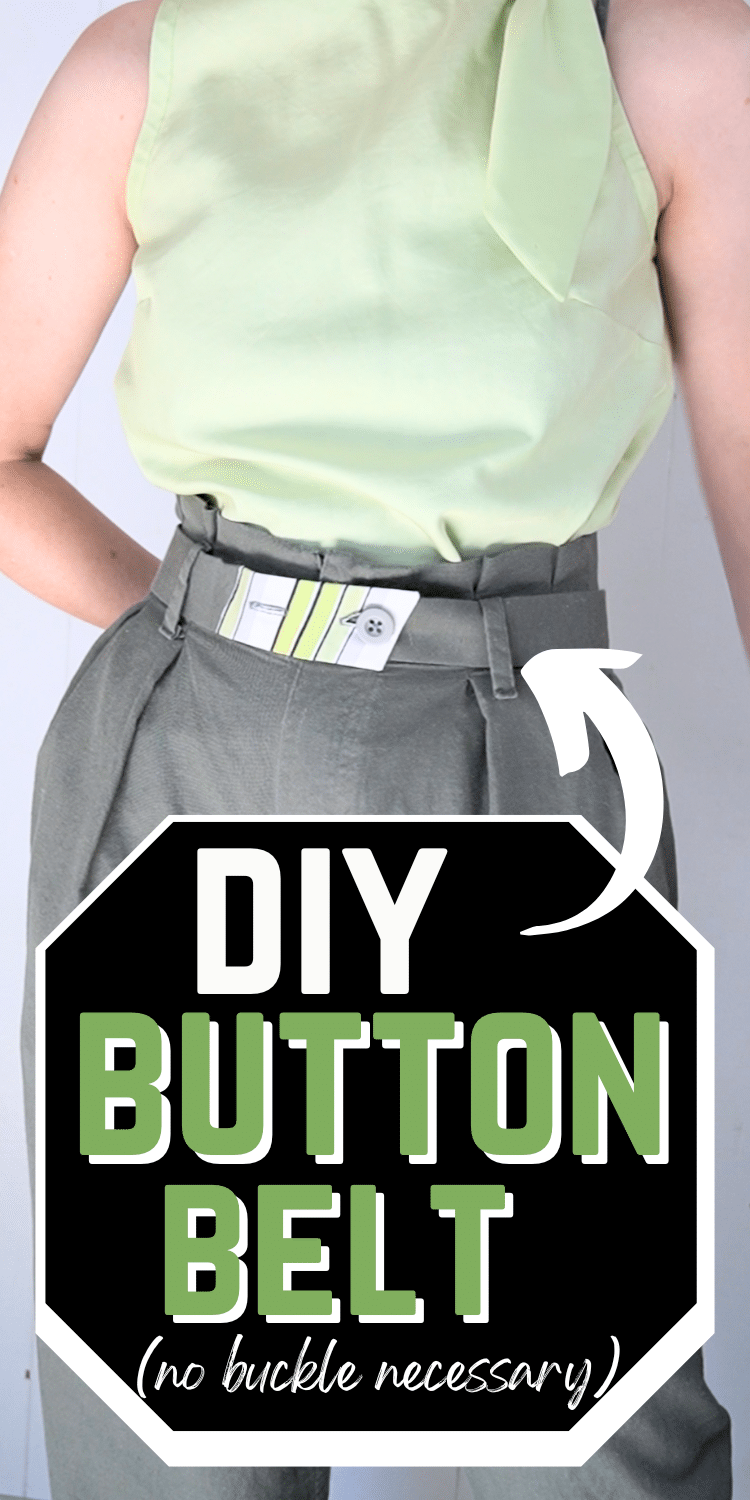 Tutorial: How to Make a Button-Up Belt (with No Buckle or Grommets ...