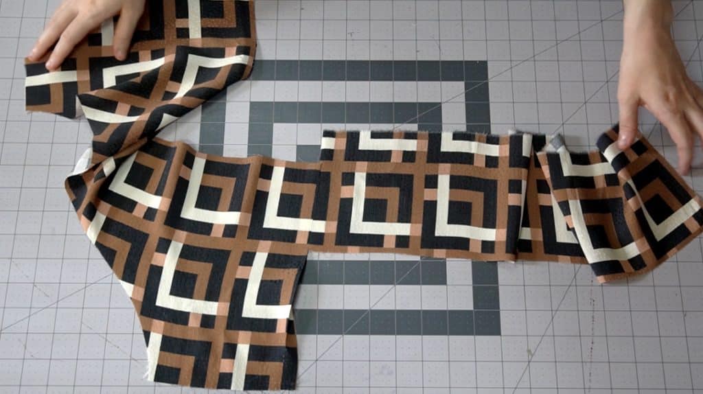 Tutorial: How to make a Pattern-Matched Belt with Leftover Fabric ...