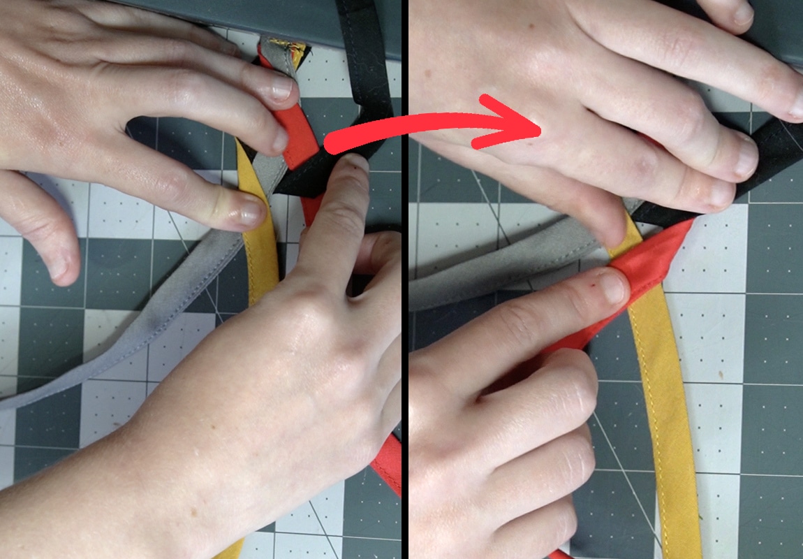 Tutorial: How to Make a Braided Belt with Leftover Bias Tape ...