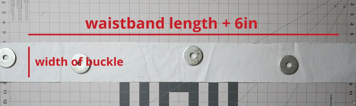 Tutorial: How to Make a Fabric Buckle Belt with Scraps - Fabricated Closet