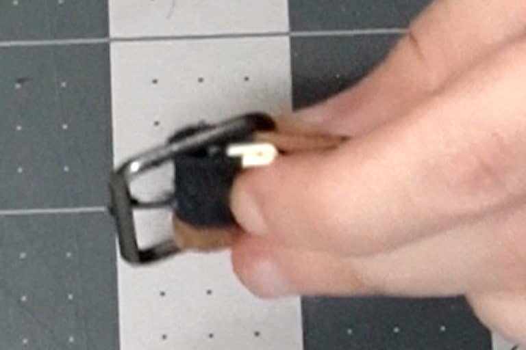 Tutorial: How to Sew a Belt Buckle - Fabricated Closet