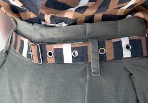 Tutorial: How to Sew a Belt Buckle - Fabricated Closet