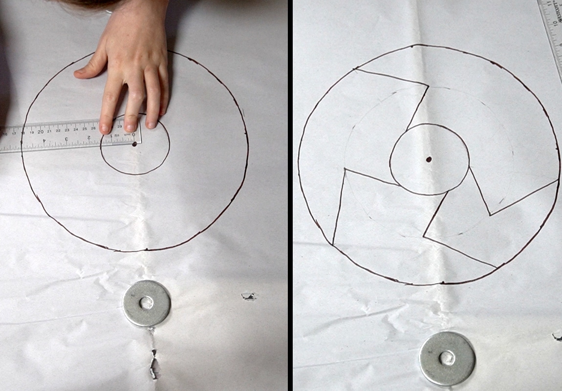 Tutorial: How to Design a color block Circle Throw Pillow - Fabricated ...