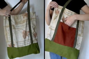 7 Tote Bag Tutorials with Step-by-step Instructions - Fabricated Closet
