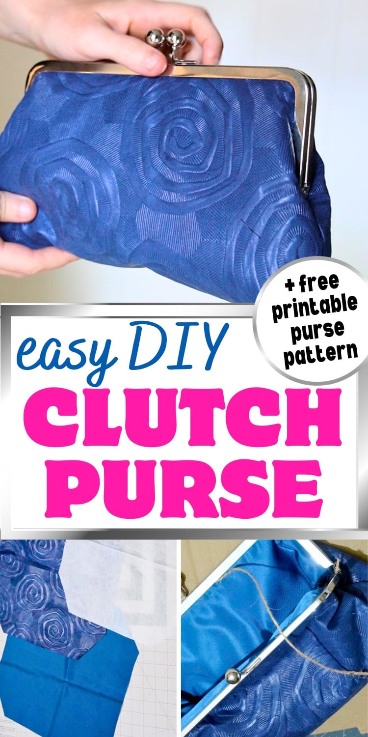 Tutorial: How to Make an Easy Clutch Purse - Fabricated Closet