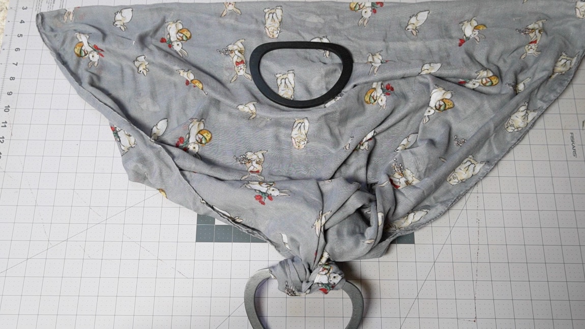 Tutorial: How to Make a No-SEW Handkerchief Purse - Fabricated Closet