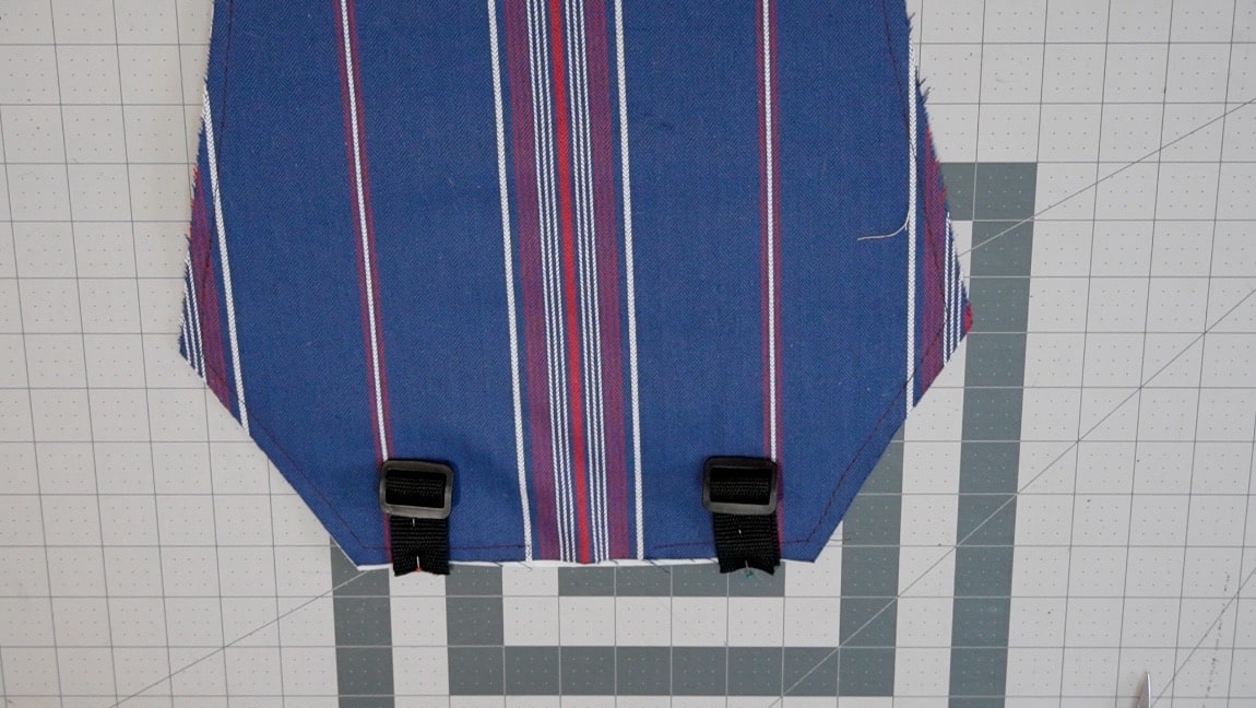 Tutorial: How to Make a Tote Backpack with Side Pockets - Fabricated Closet