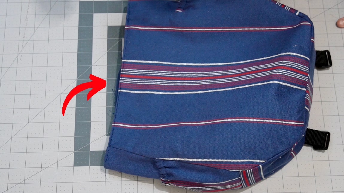 Tutorial: How to Make a Tote Backpack with Side Pockets - Fabricated Closet