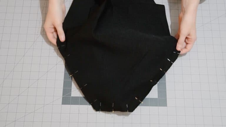 Tutorial: How to Make a 3-Color Handkerchief Bag - Fabricated Closet