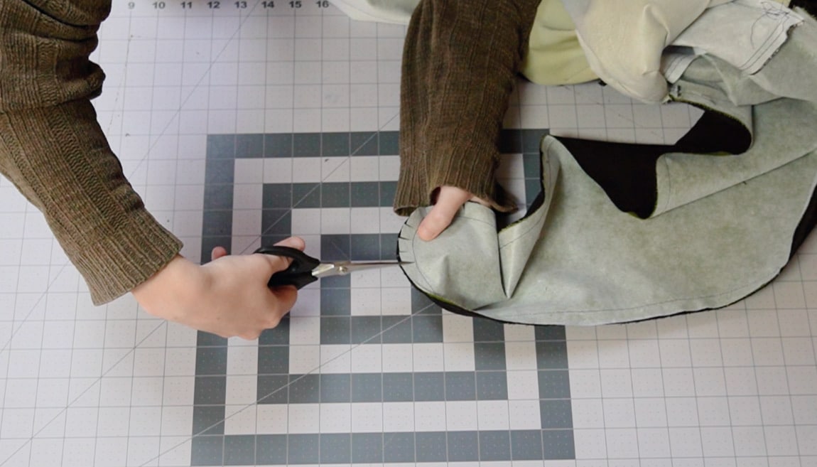 Tutorial: How to Make a 3-Color Handkerchief Bag - Fabricated Closet