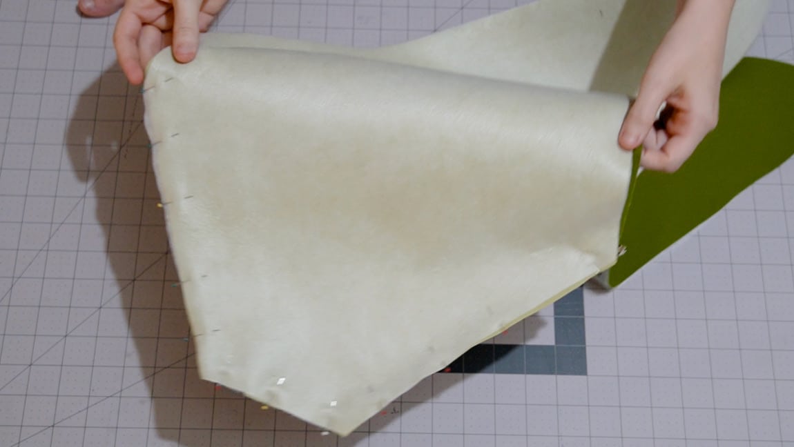 Tutorial: How to Make a 3-Color Handkerchief Bag - Fabricated Closet