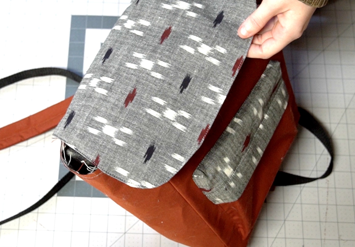 Tutorial: How to Make a Mini Backpack with Pockets - Fabricated Closet
