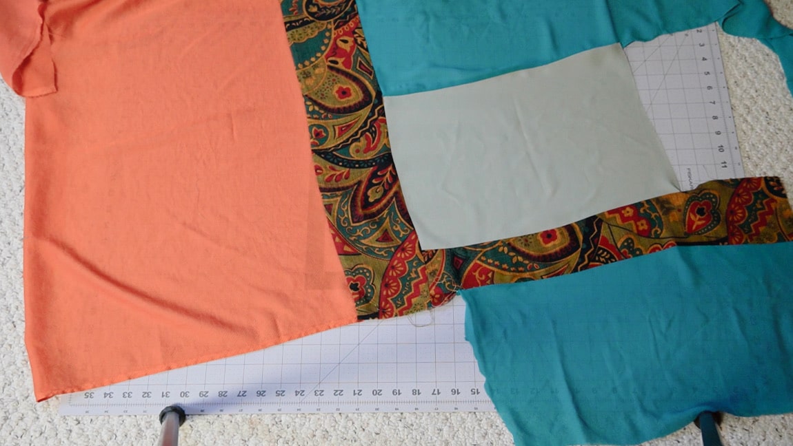 Tutorial: How to Make a Lightweight Scarf with Fabric Scraps ...