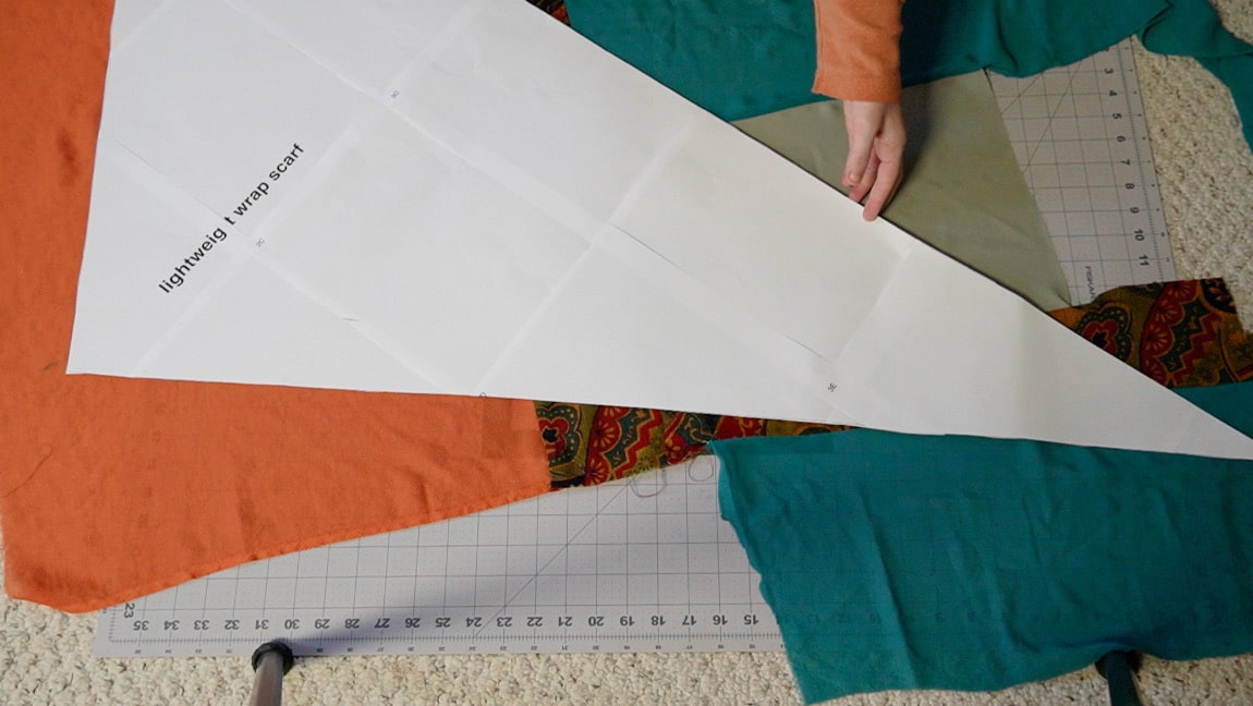 Tutorial: How to Make a Lightweight Scarf with Fabric Scraps ...