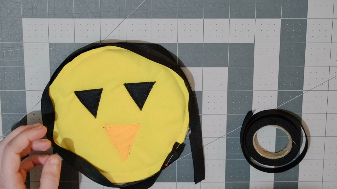 Tutorial: How to Make a Chick Coaster Using Fabric Scraps - Fabricated ...