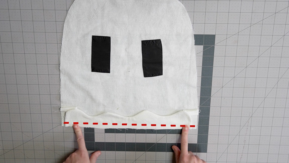 Tutorial: Cute Ghost Drawstring Bag - Fabricated Closet