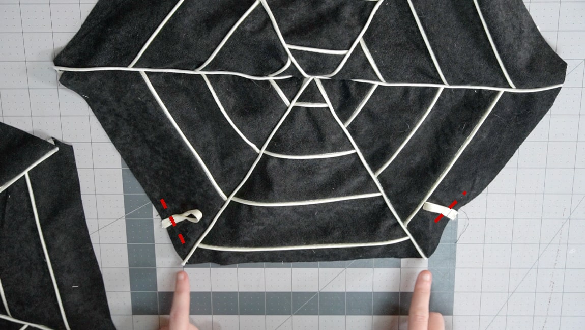 Tutorial: Spiderweb Drawstring Tote Bag - Fabricated Closet